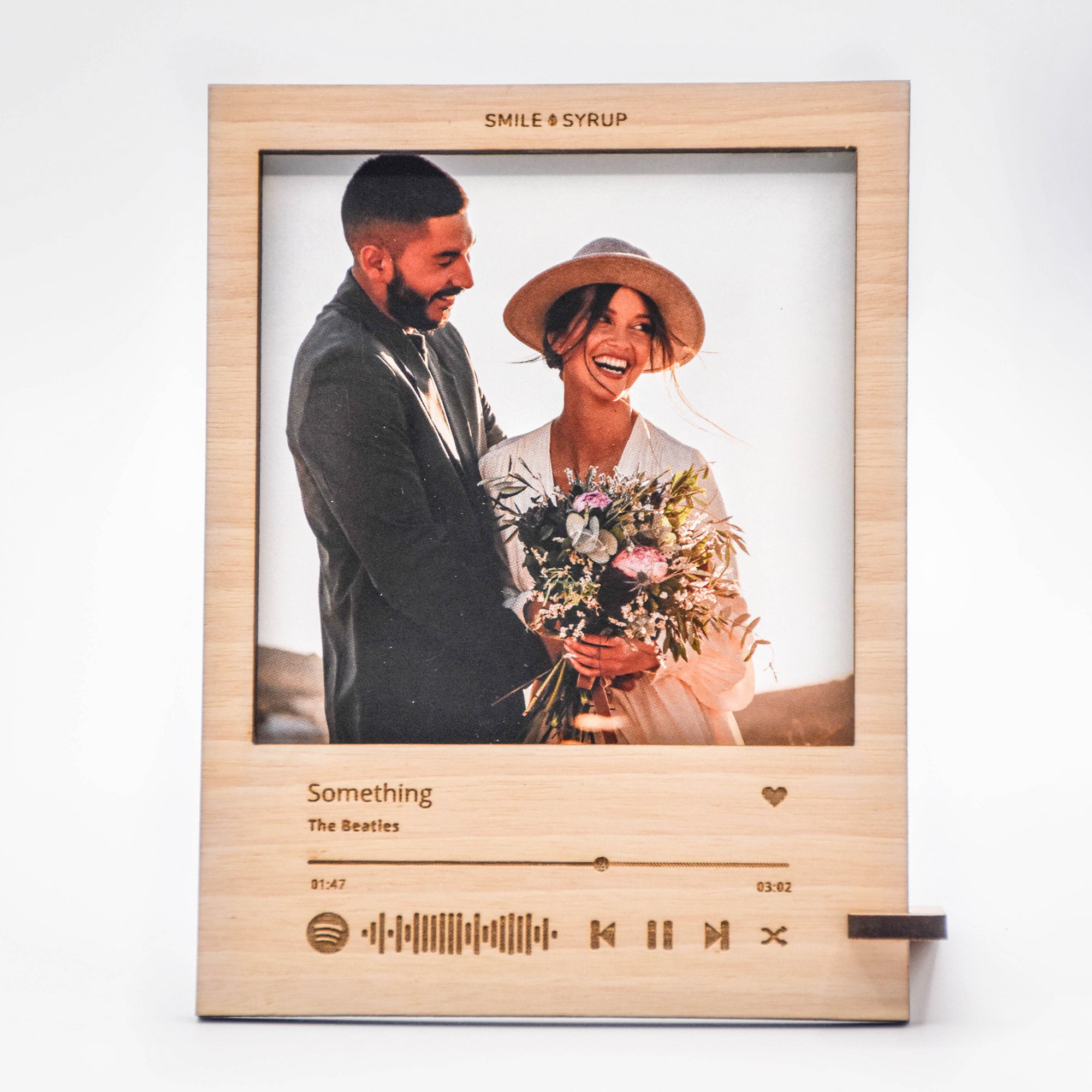 Marco Spotify madera personalizada – Smile Syrup