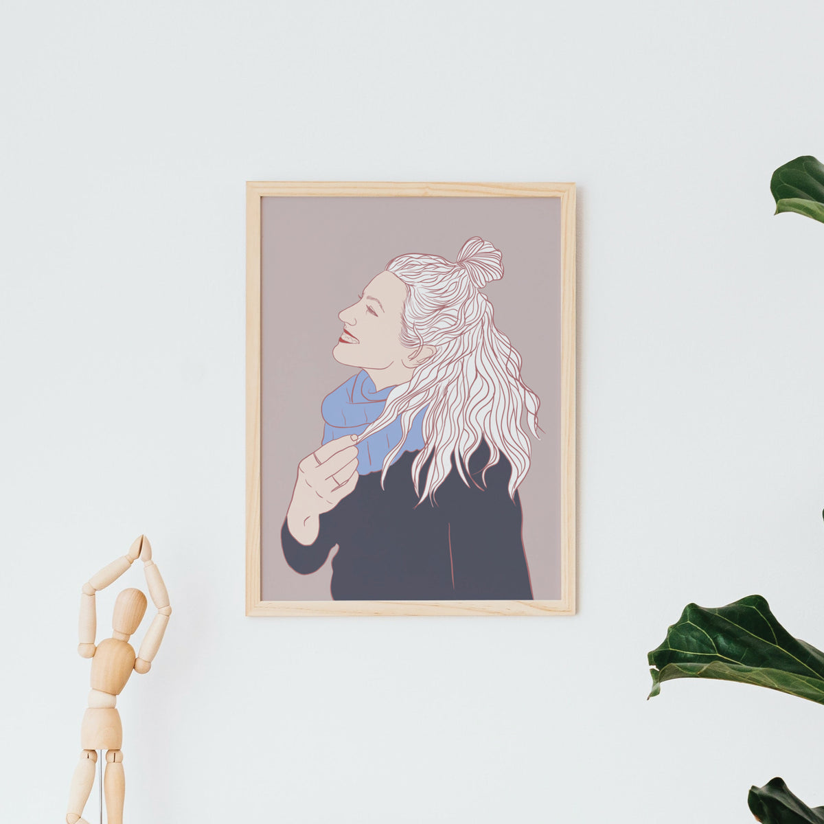 Ilustración personalizada Full Color – Smile Syrup