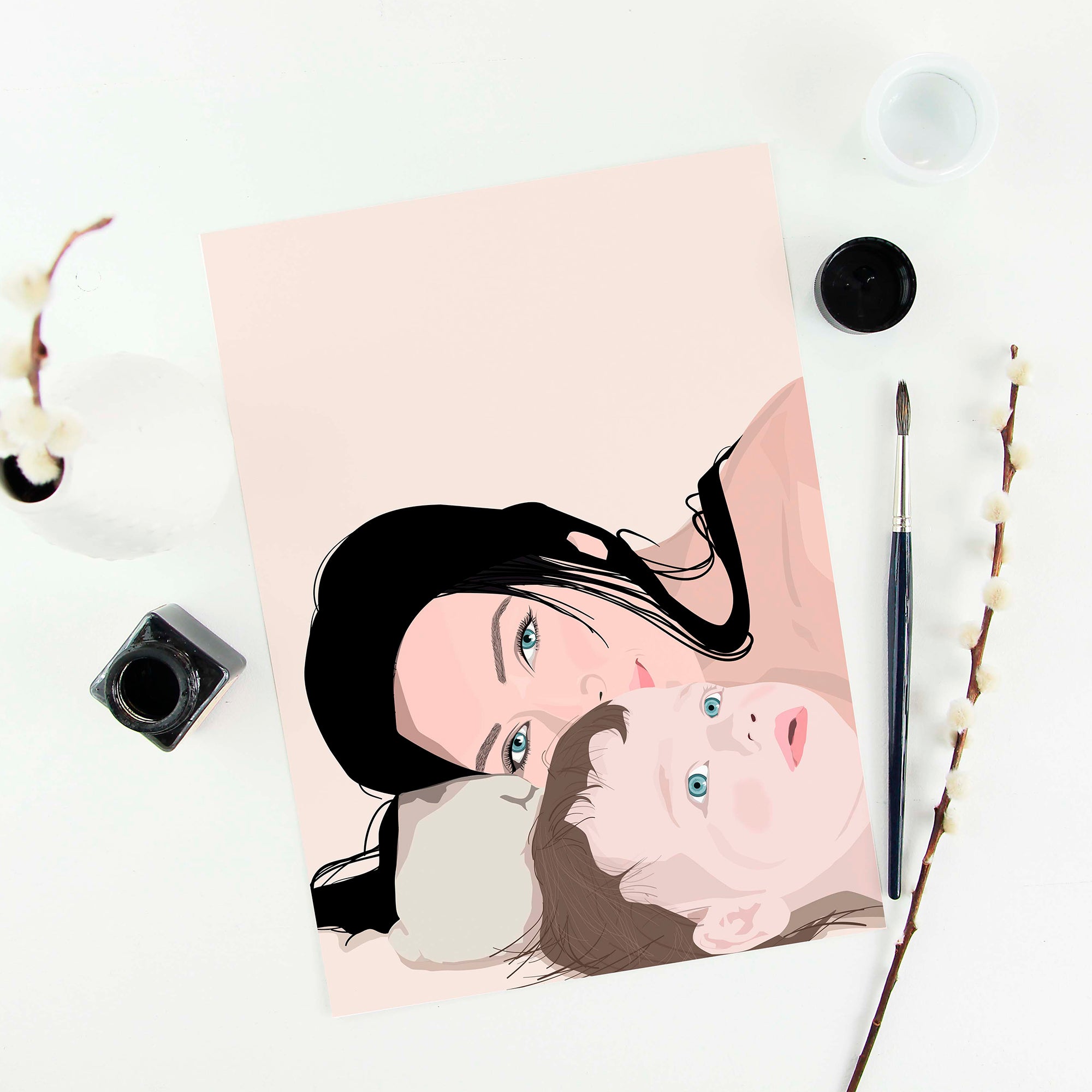 Ilustración personalizada – Smile Syrup